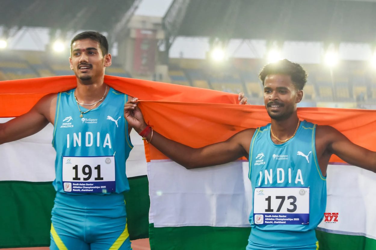India Crowned Overall Champion at 4th South Asian Senior Athletics ...